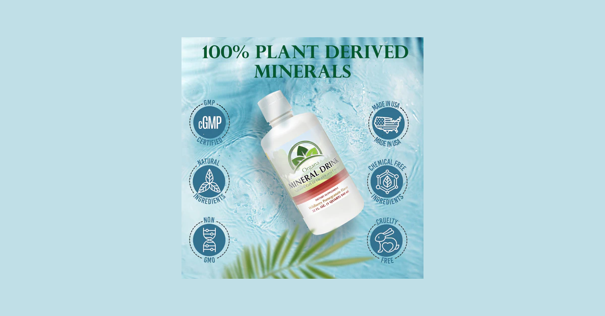 ORGANA Launches Pomegranate Mineral Drink with Plant-Based Trace ...