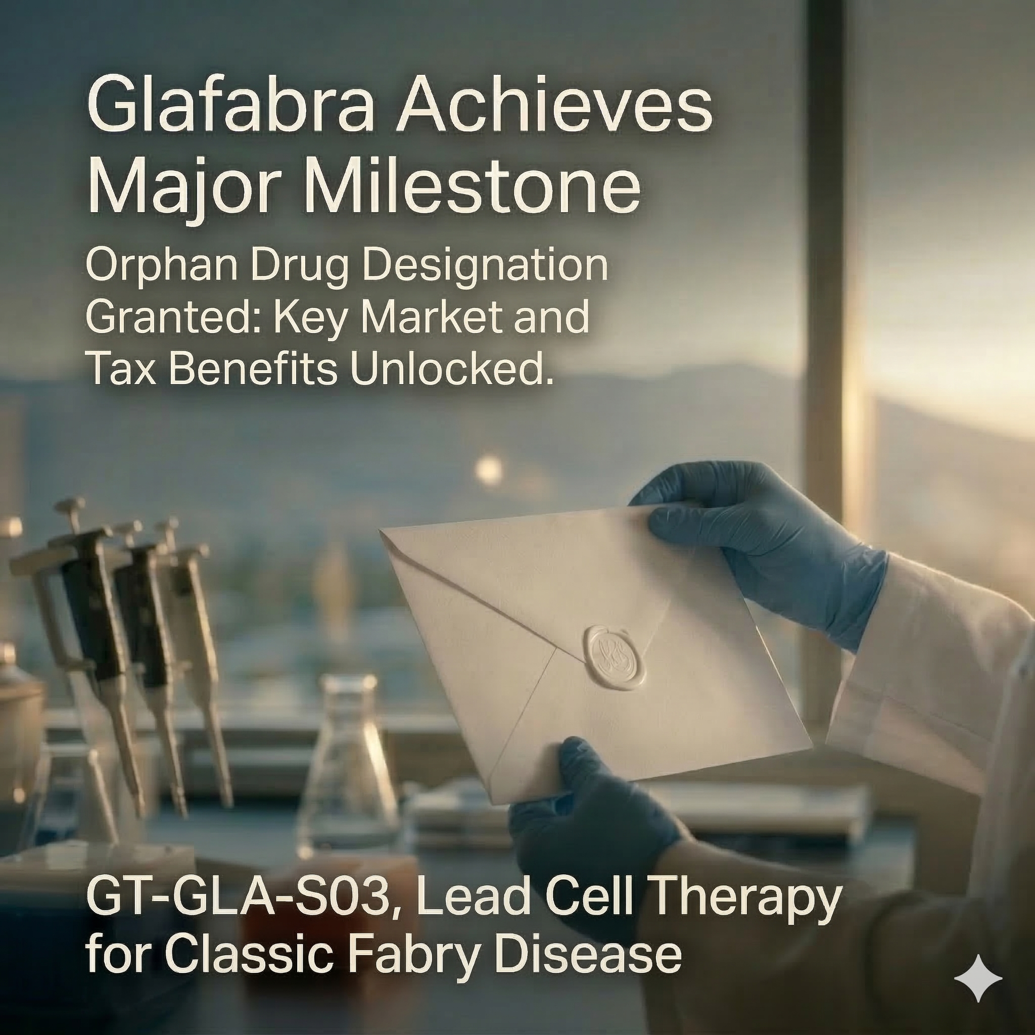 FDA Grants Orphan Drug Designation to Glafabra's Redosable Cell Therapy ...
